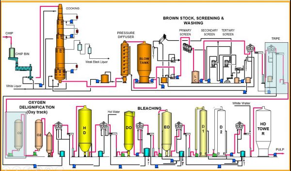 Pulp Process – PT. Tanjungenim Lestari Pulp and Paper