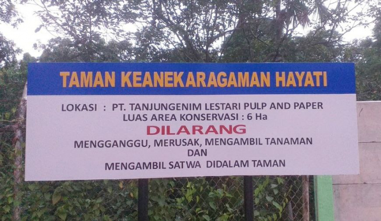 Keanekaragaman Hayati (PT TEL) – PT. Tanjungenim Lestari Pulp and Paper